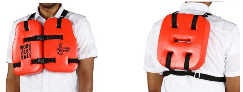 WORK VEST WVO-50 TYPE V | DX Marine