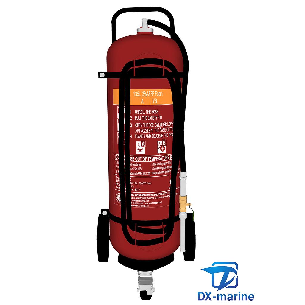 Fire Extinguisher RMF-135C mobile AFFF Foam | DX-MARINE SHOP